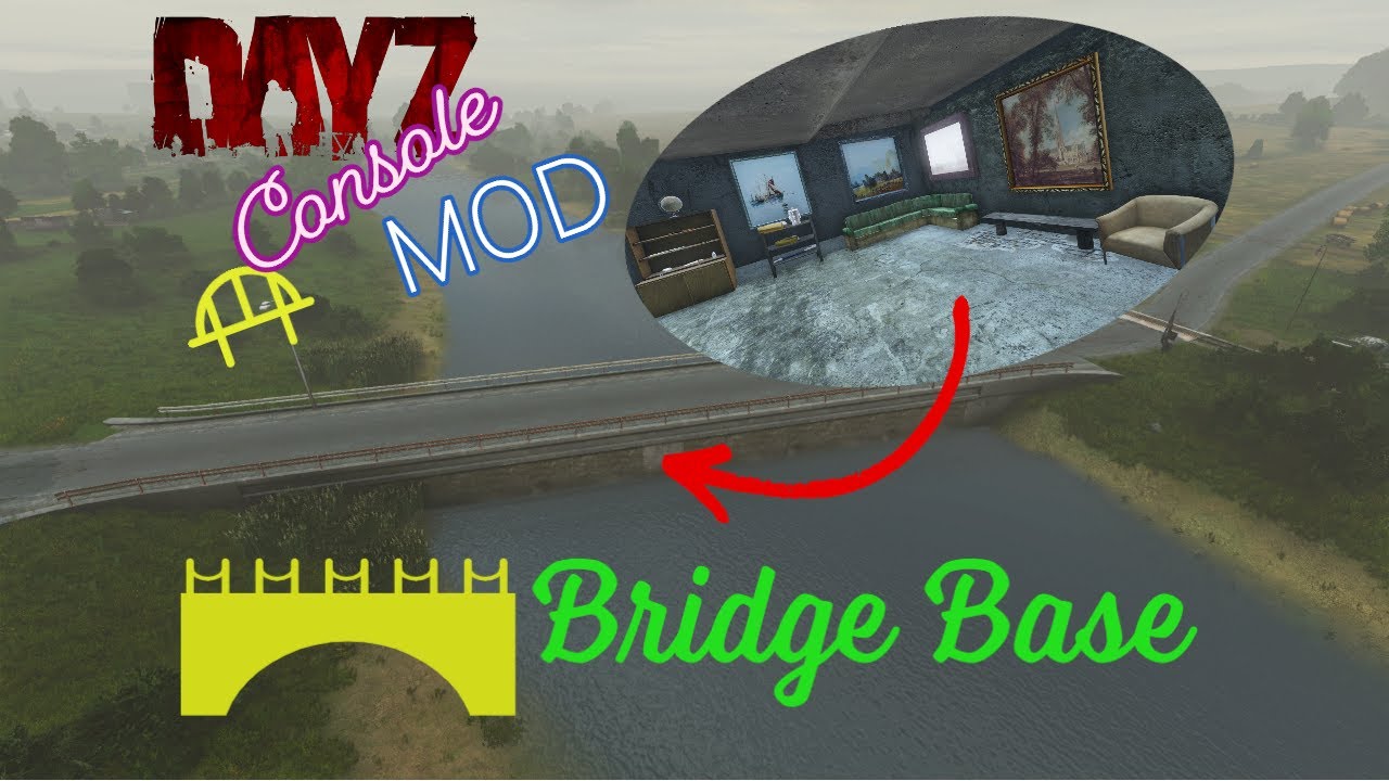 DayZ Gliniska Bridge Base free MOD download PS5 & XBOX - YouTube