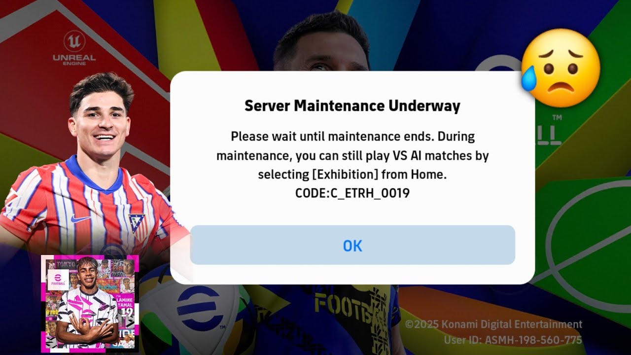 How to Fix “Server Maintenance Underway” in eFootball 2025 | Server ...