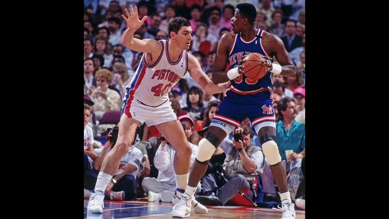 NBA 2K Detroit Pistons '89 vs New York Knicks '89 - [The Bad Boys vs ...