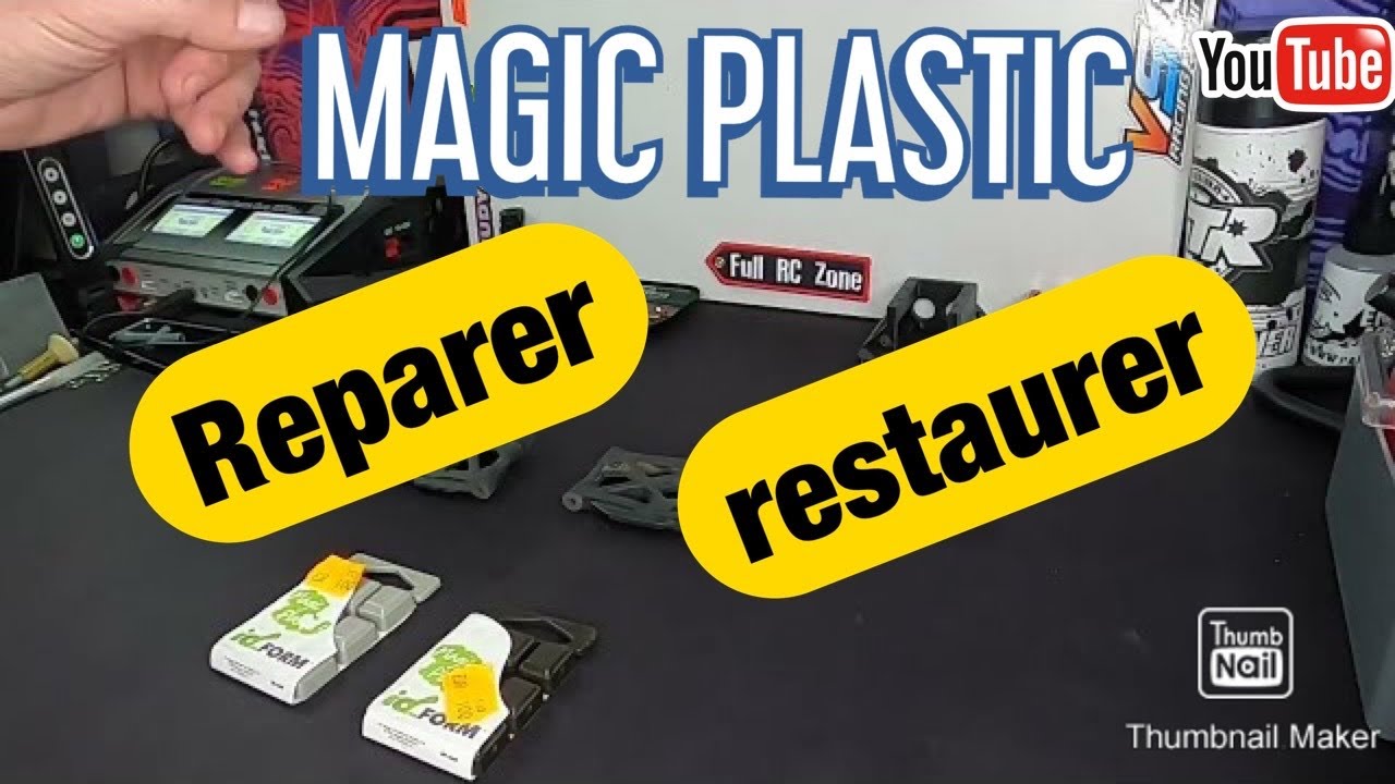 MAGIC PLASTIC pour REPARER OU RESTAURER VOS RC à 1€ ! - YouTube