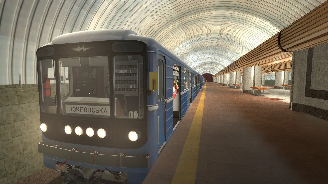 METROSTROI SUBWAY SIMULATOR / РЕАЛИСТИЧНЫЙ СИМУЛЯТОР МАШИНИСТА МЕТРО В ...