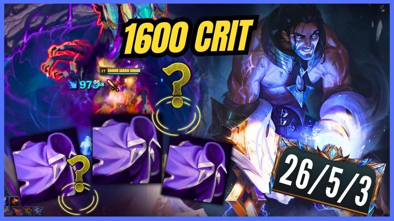 AD CRIT SYLAS JG IS INSANELY BROKEN! (ONE SHOT BARON) - YouTube