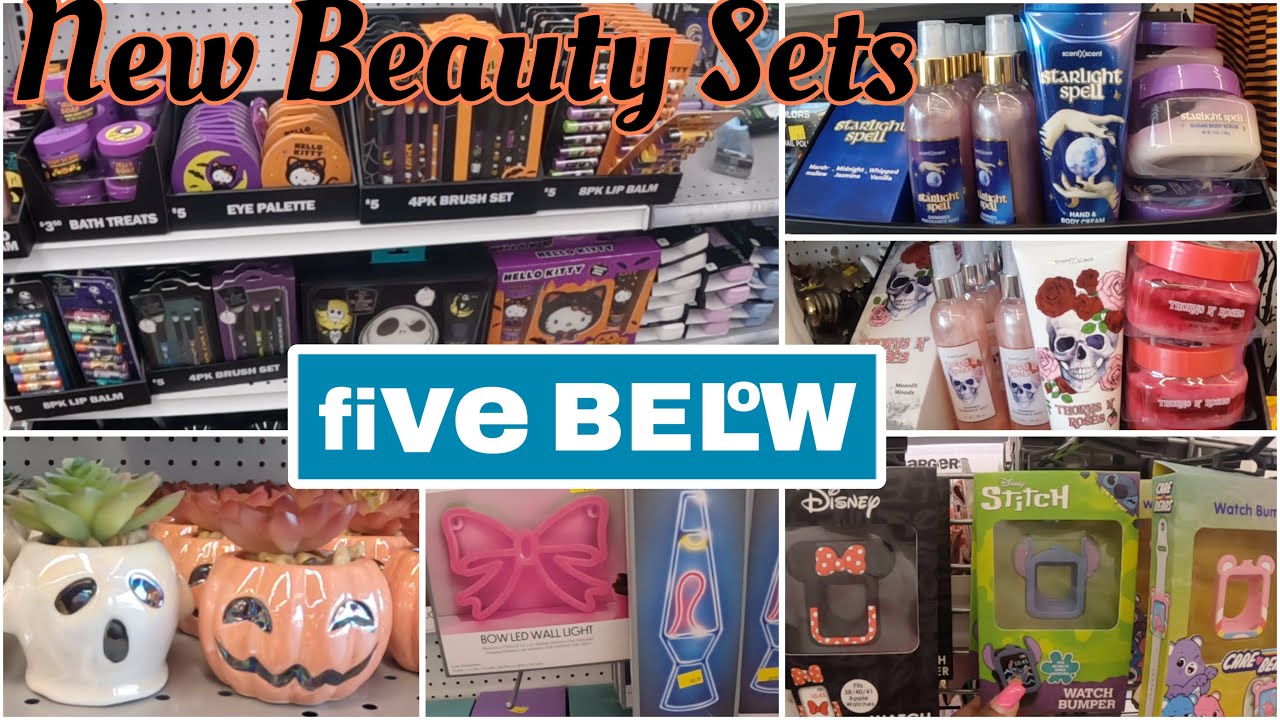 FIVE BELOW Spooky Self Care Sets* New Hello Kitty & Nightmare Before ...