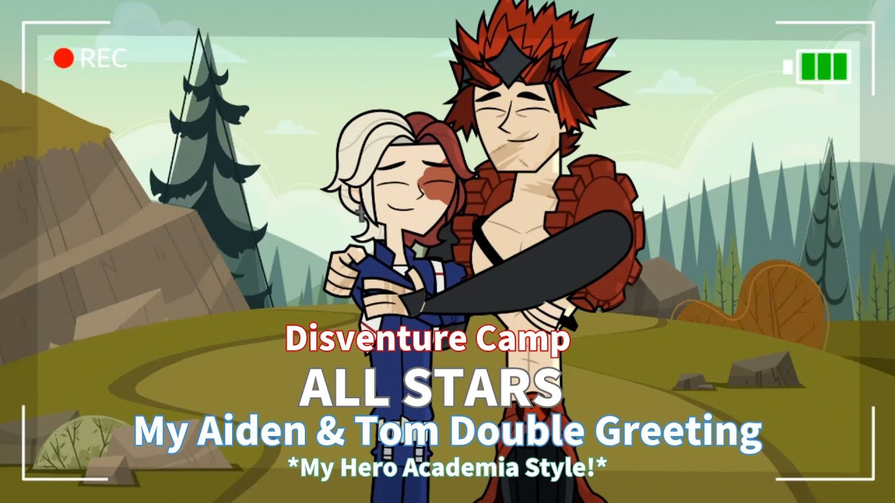 My Aiden & Tom DOUBLE GREETING 🔥💪 | Disventure Camp ALL STARS⭐️ ...