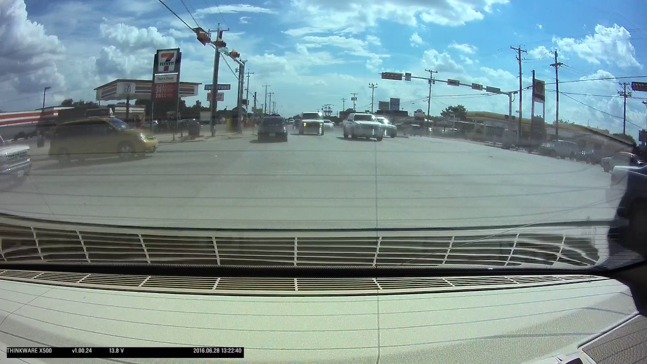 Rear End Collision caught on Dash Camera - YouTube