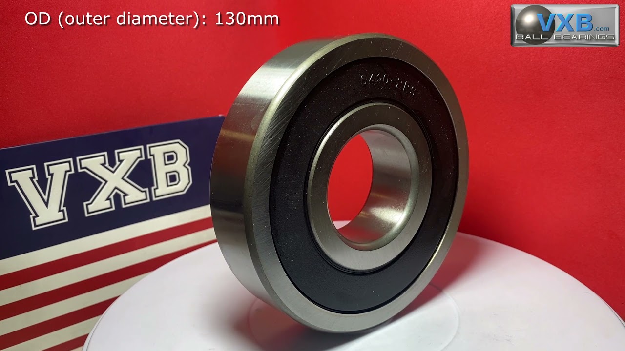 6410-2RS Sealed Bearing 50x130x31mm - YouTube