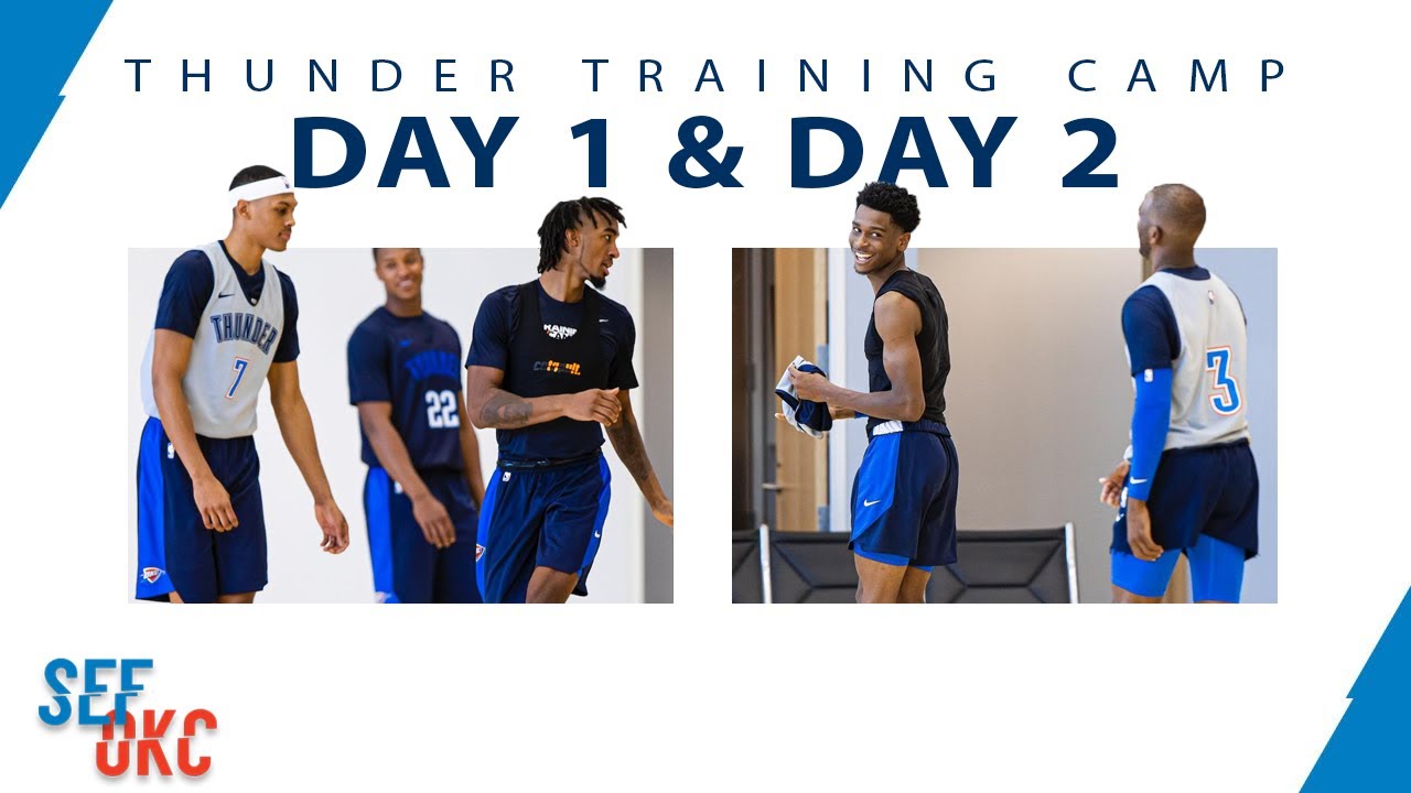 Thunder Training Camp 2019: Day 1 & Day 2 Footage - YouTube