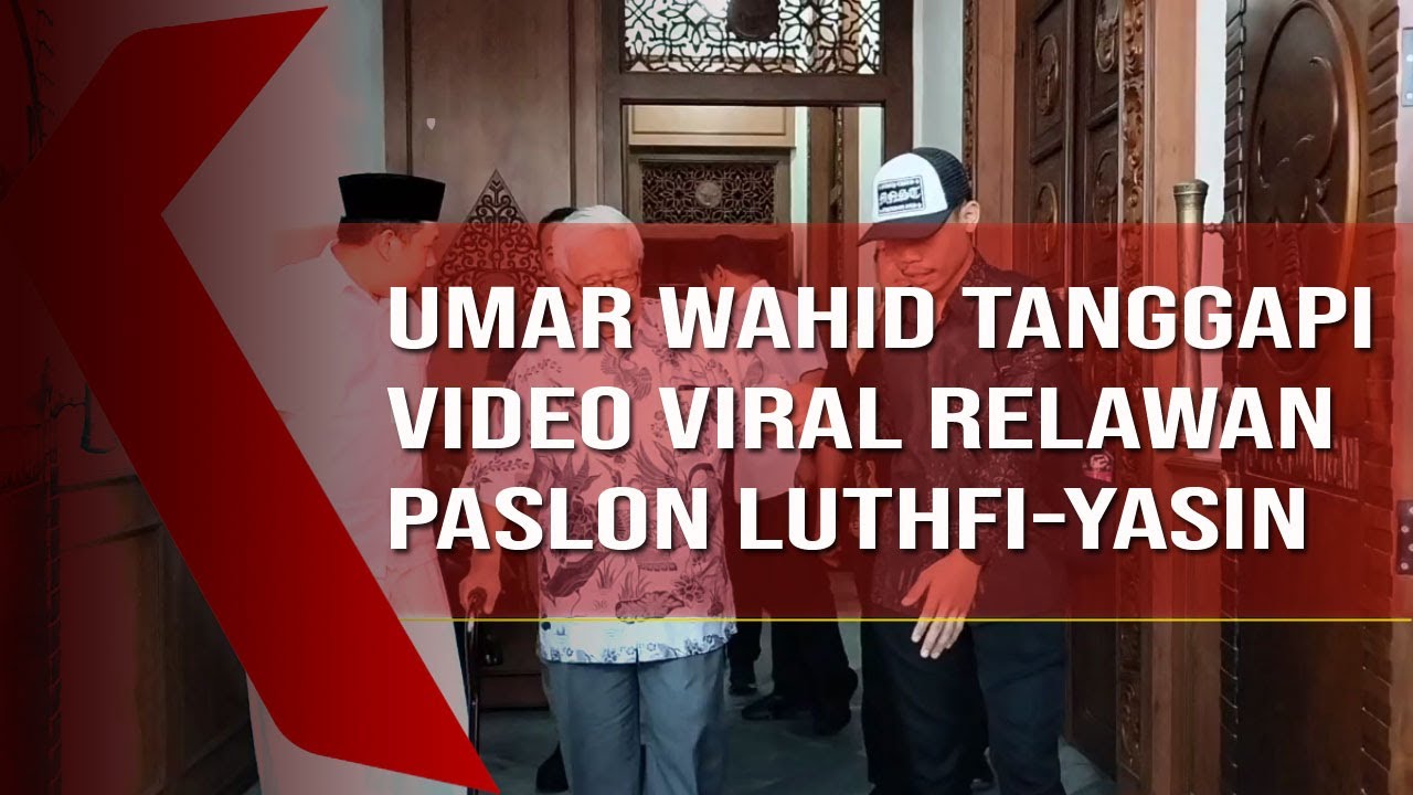 Umar Wahid Tanggapi Video Viral Relawan Paslon Luthfi-Yasin Sebut Kafir Jika Tak Dukung Paslon 2 ...