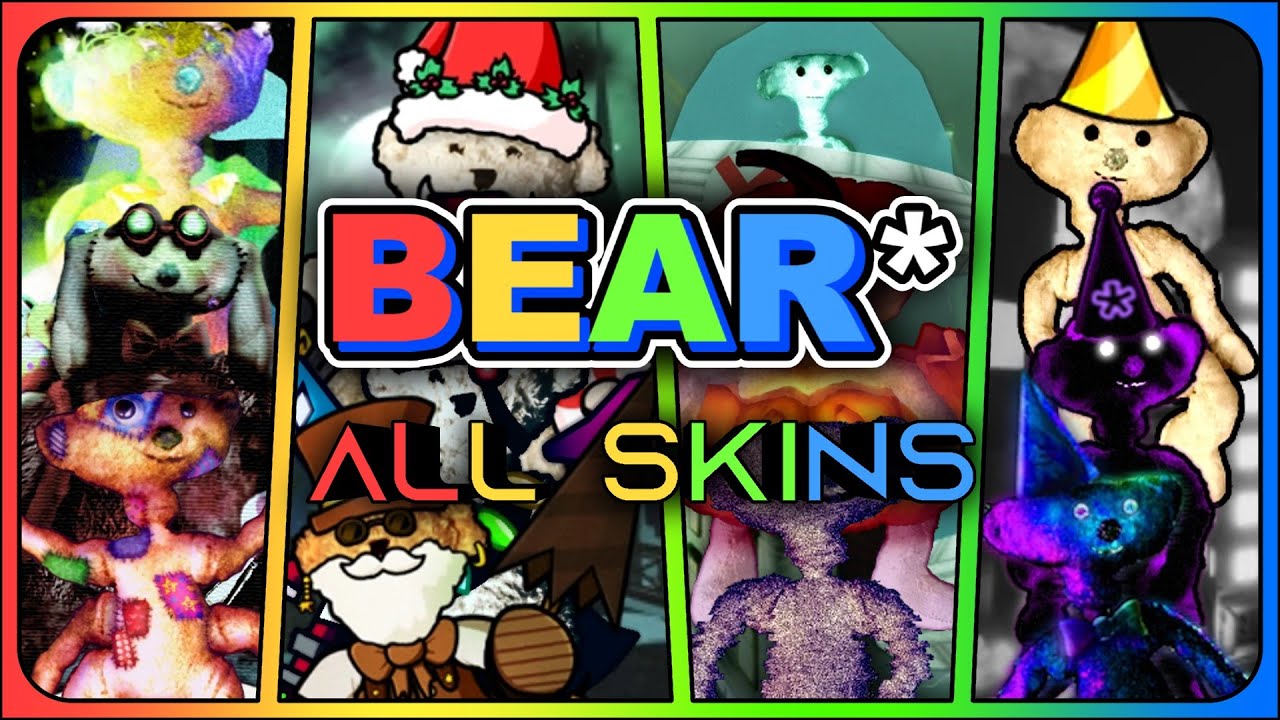 Roblox BEAR* | ALL Skins In Order - YouTube
