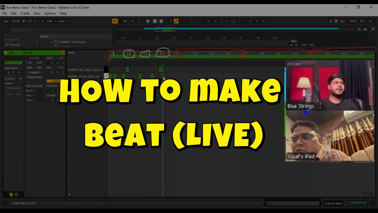 🎧 How to Create Beat Patterns in Ableton Live | Step-by-Step Drum ...