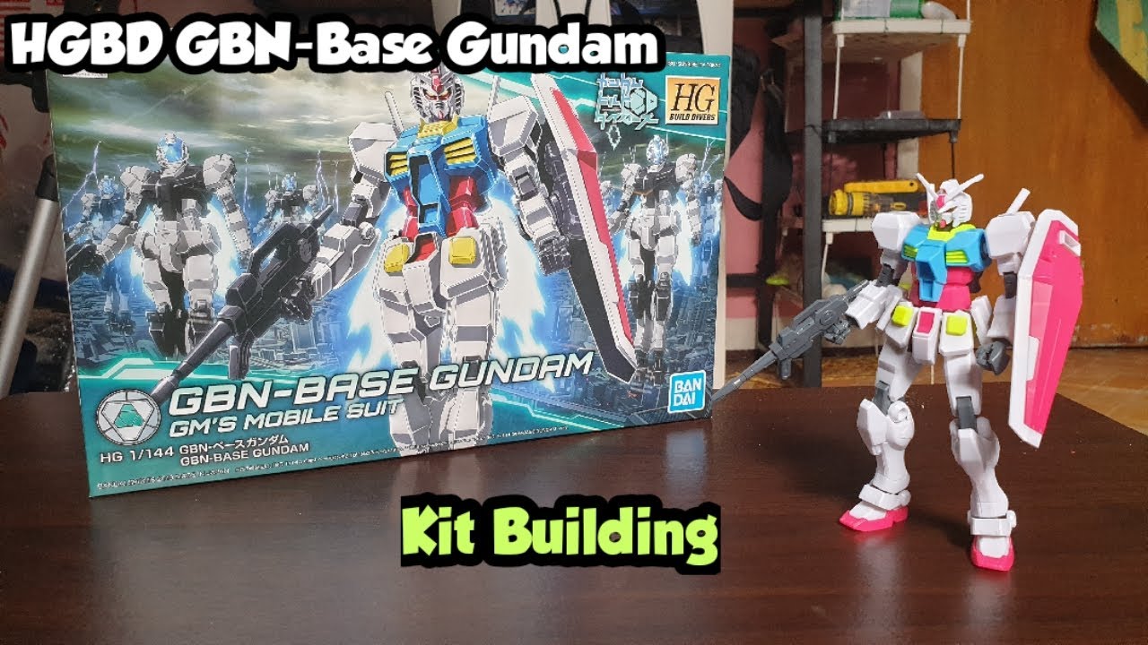 HGBD GBN-Base Gundam [Kit Building] - YouTube