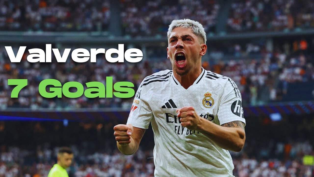 All Valverde Goals for Real Madrid This Season! - YouTube