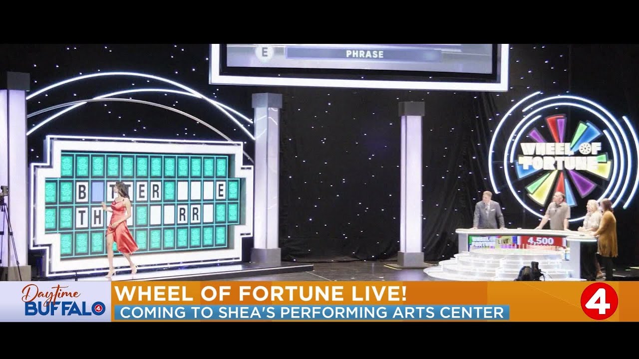 Daytime Buffalo: Wheel of Fortune Live coming to Shea's Nov. 16th - YouTube