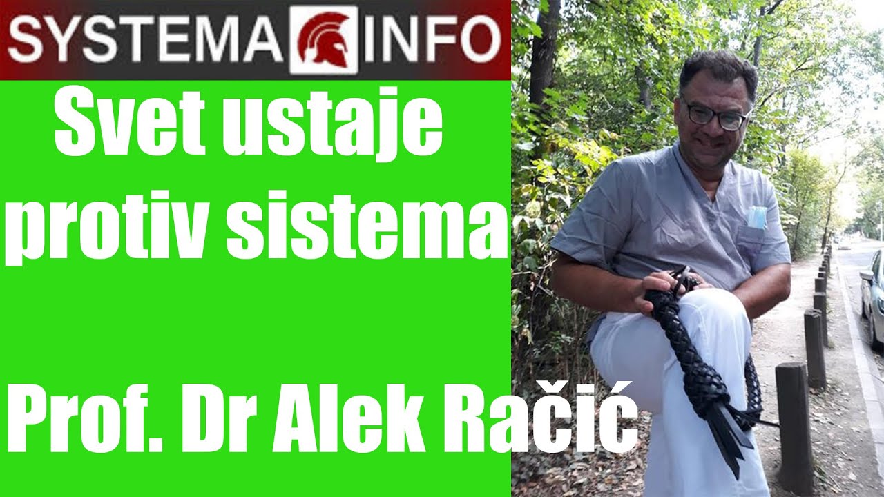 INTERVJU: Alek Račić -Svet ustaje protiv sistema, uskoro počinje pobuna ...