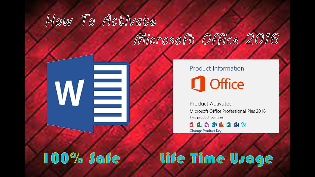 How to Activate MS Office 2010,2013,2016|Word Activator |AS Technology ...