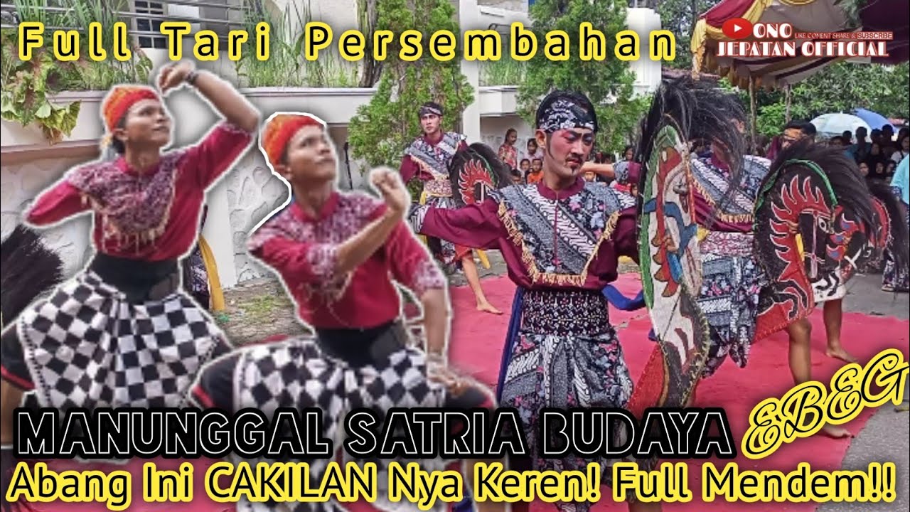 Tari Sembahan Full Mendem Ebeg Banyumasan Manunggal Satria Budaya Batam ...