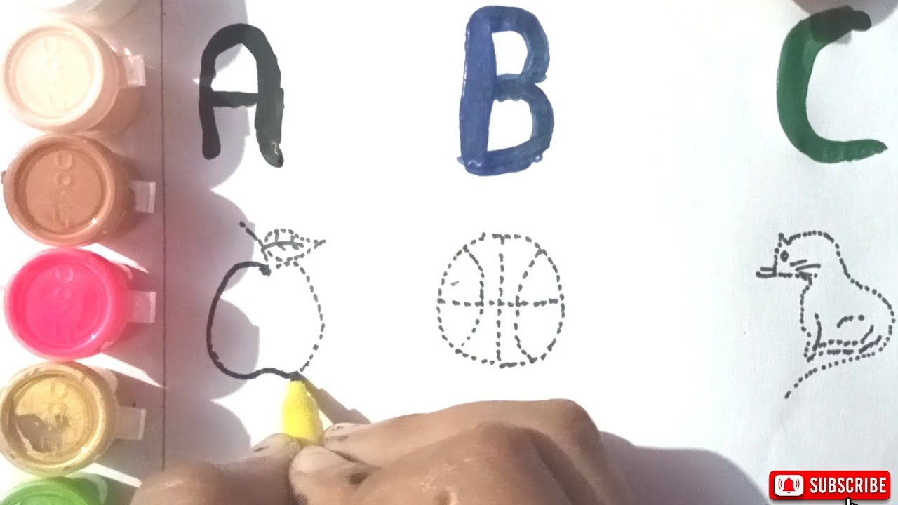 ABC colour alphabet,ABC write and reading alphabe,ABC cartoon,ABC songs ...