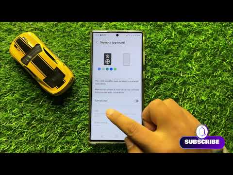 How to Turn On/Off Separate App Sounds Samsung Galaxy S24 Ultra