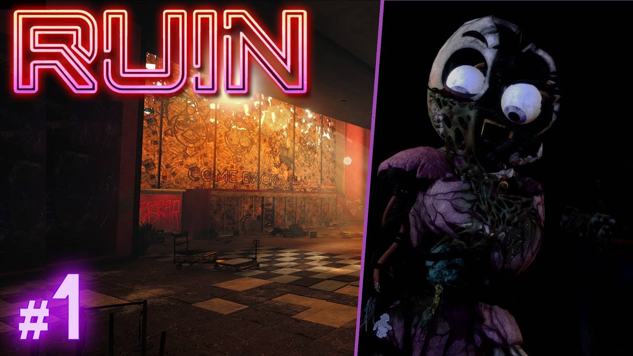 El PIZZAPLEX esta en RUINAS - FNaF Security Breach Ruin #1 - YouTube