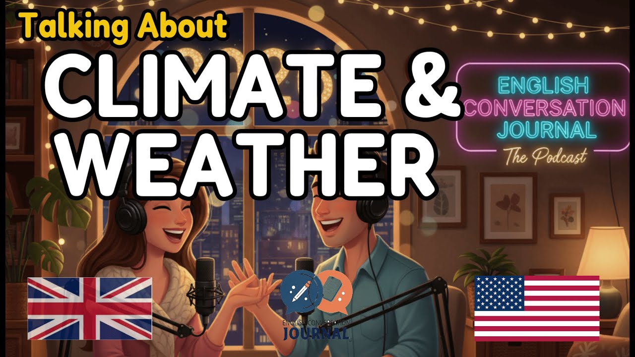 Talking About Weather ☀️⛈️ English Podcast for Beginners | English ...