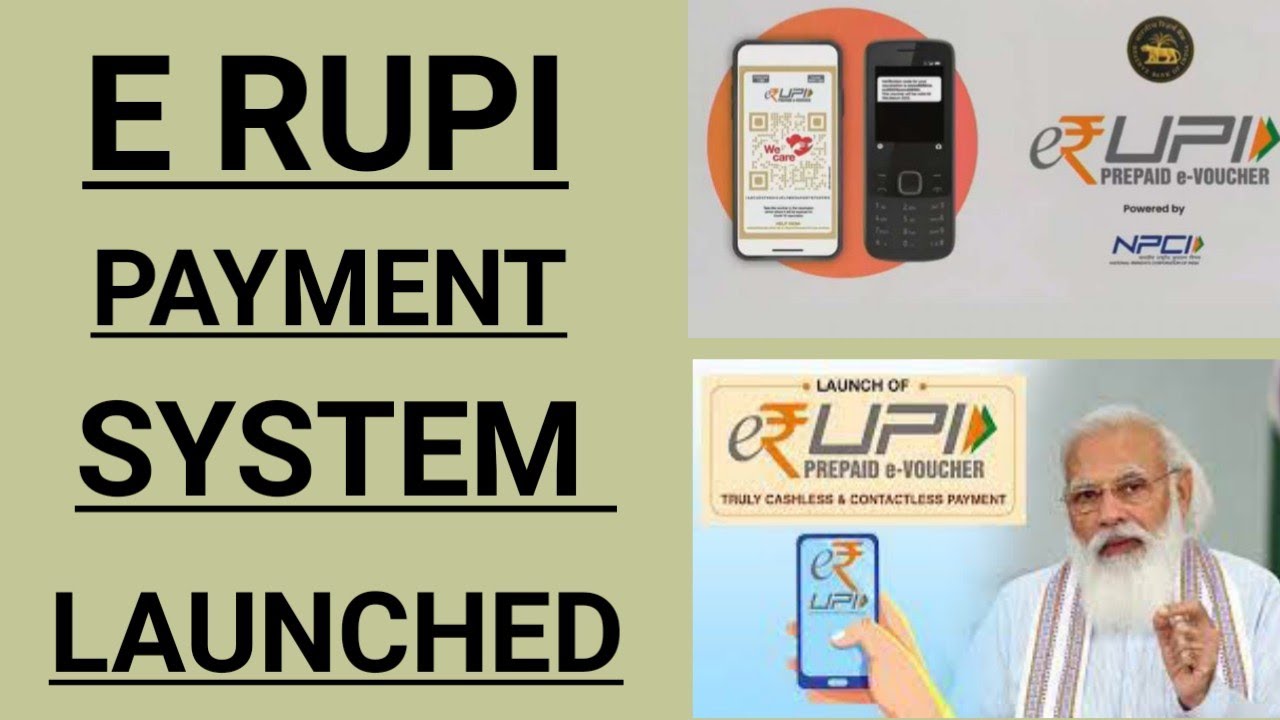 ERUPI DIGITAL E PAYMENT SYSTEM LAUNCHED IN INDIA / ERUPI India mein ...