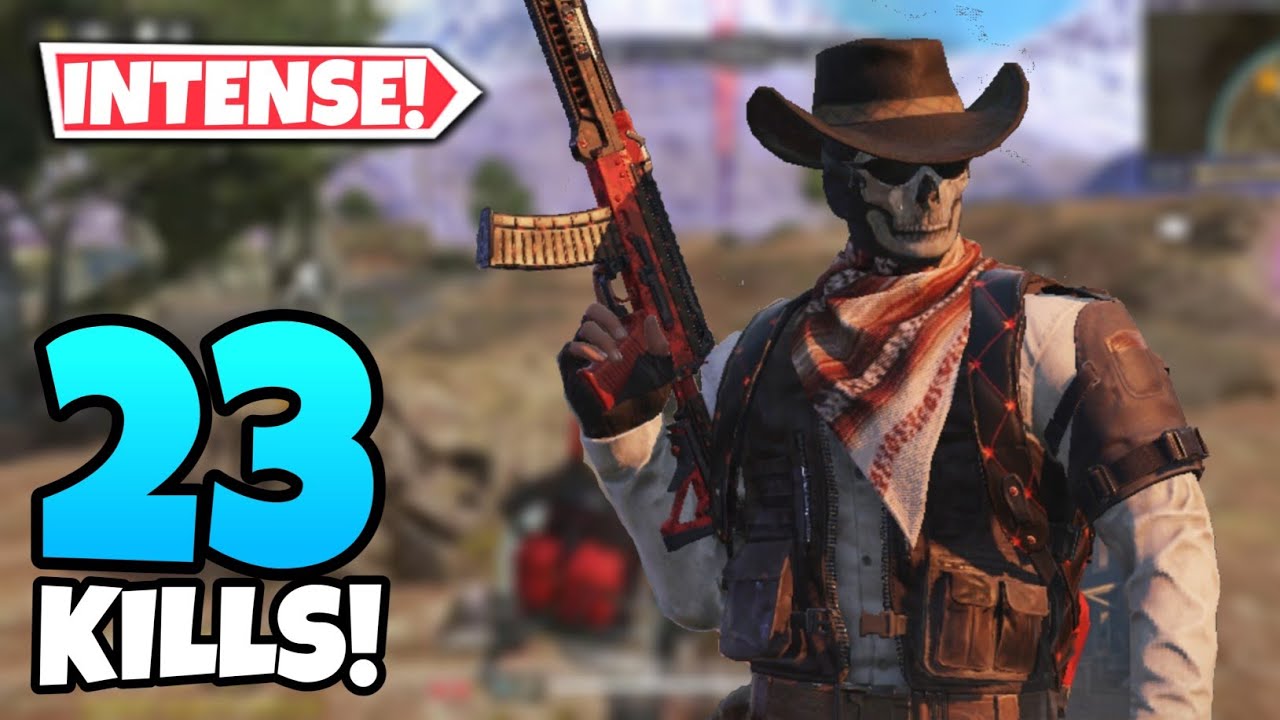 Ghost cowboy gameplay | CALL OF DUTY MOBILE BATTLE ROYALE - YouTube