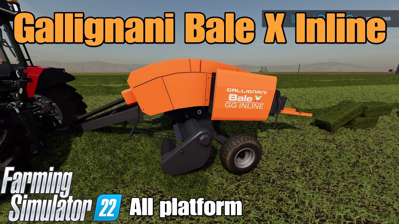 Gallignani Bale X Inline / FS22 mod for all platforms - YouTube