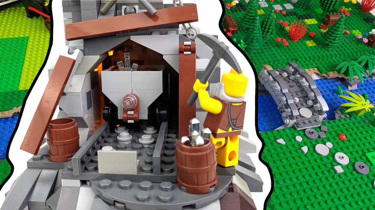 Mittelalterliche Lego Mine MOC - YouTube