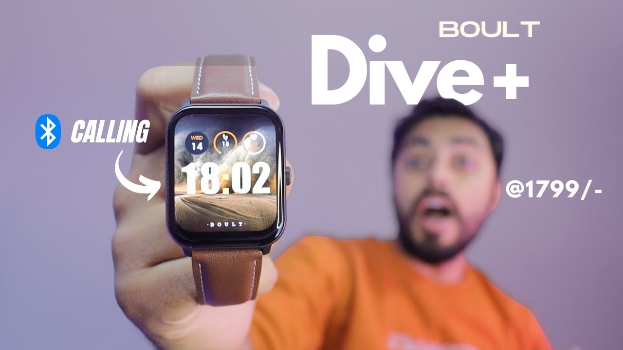 Boult dive + | Best BT Calling Smartwatch Under 2000/- | Unboxing and ...