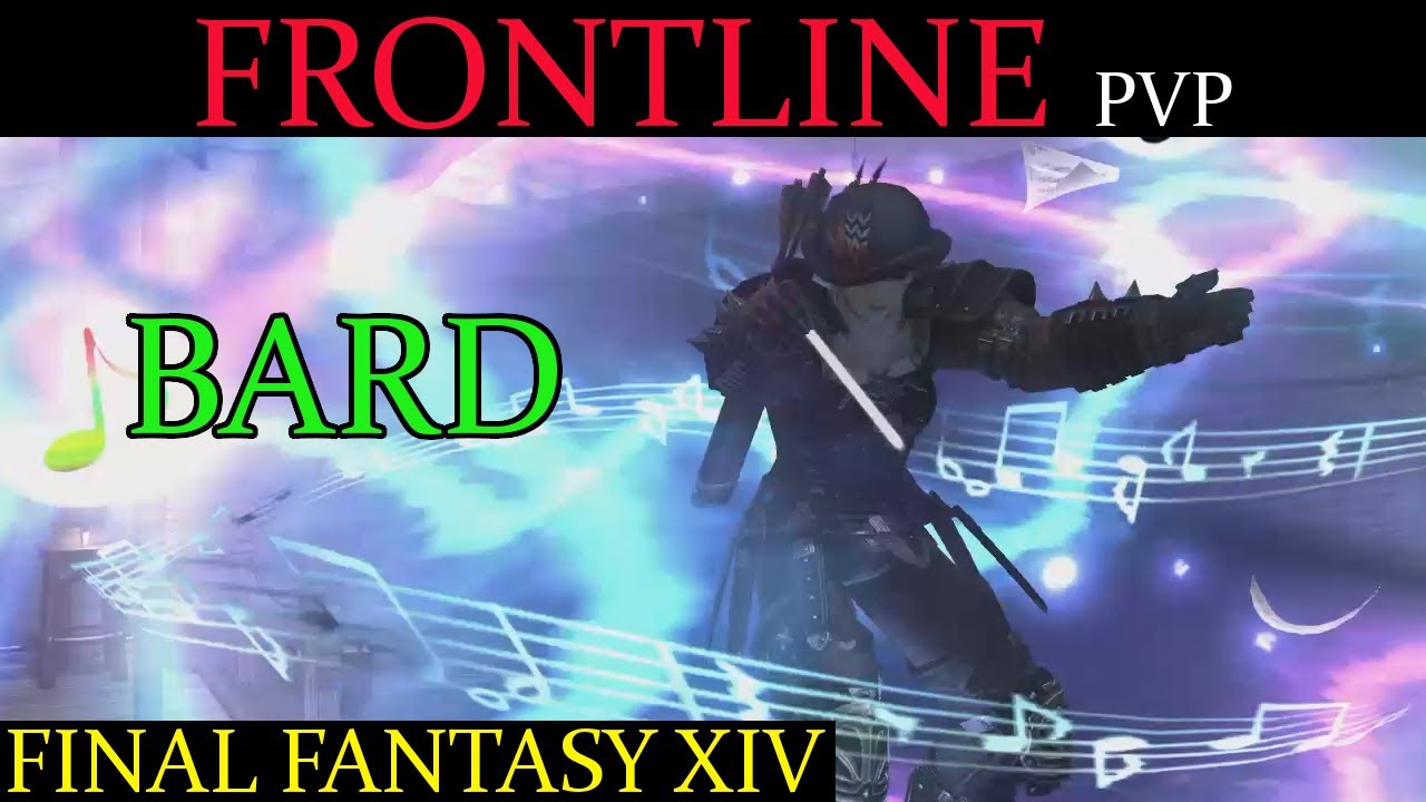 FFXIV PVP - New abilities (Bard/Frontline) - YouTube
