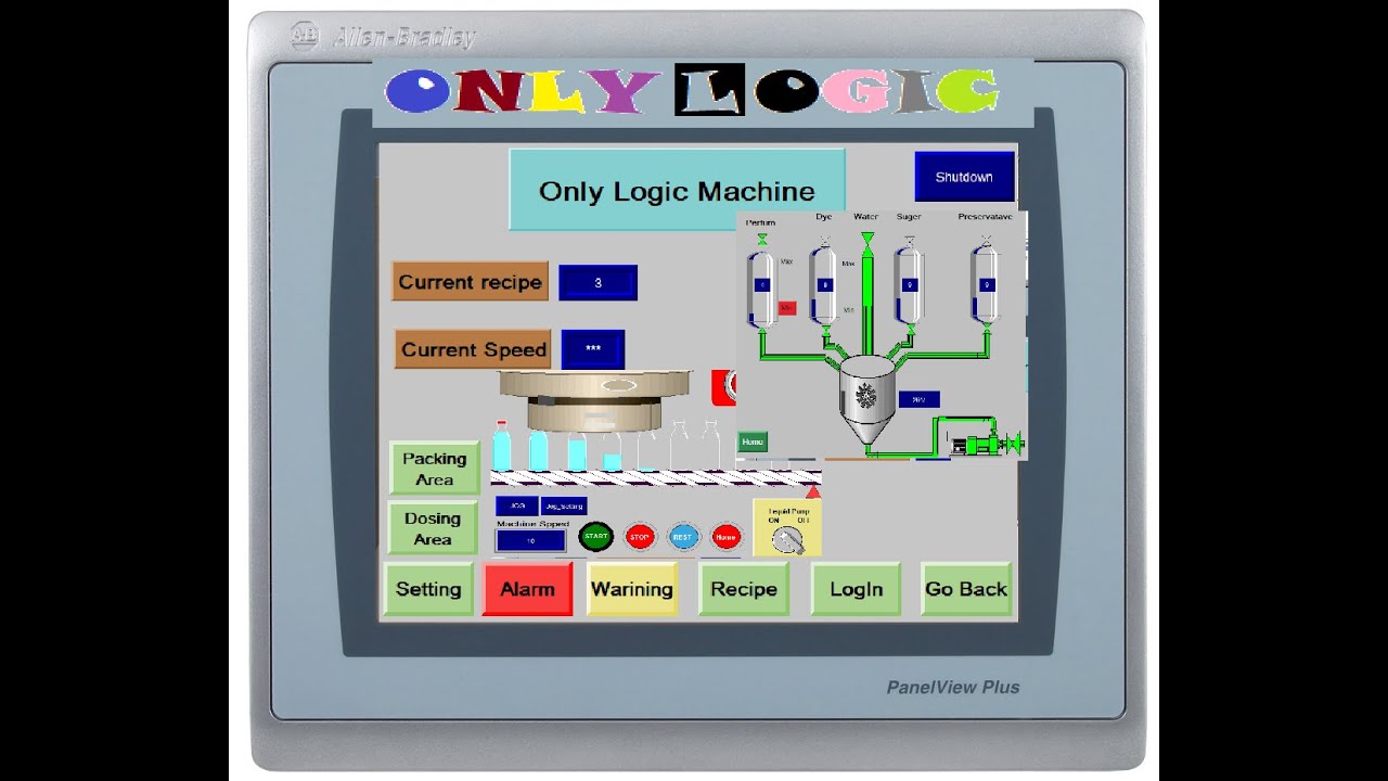 09. HMI Machine Project Tank design - YouTube
