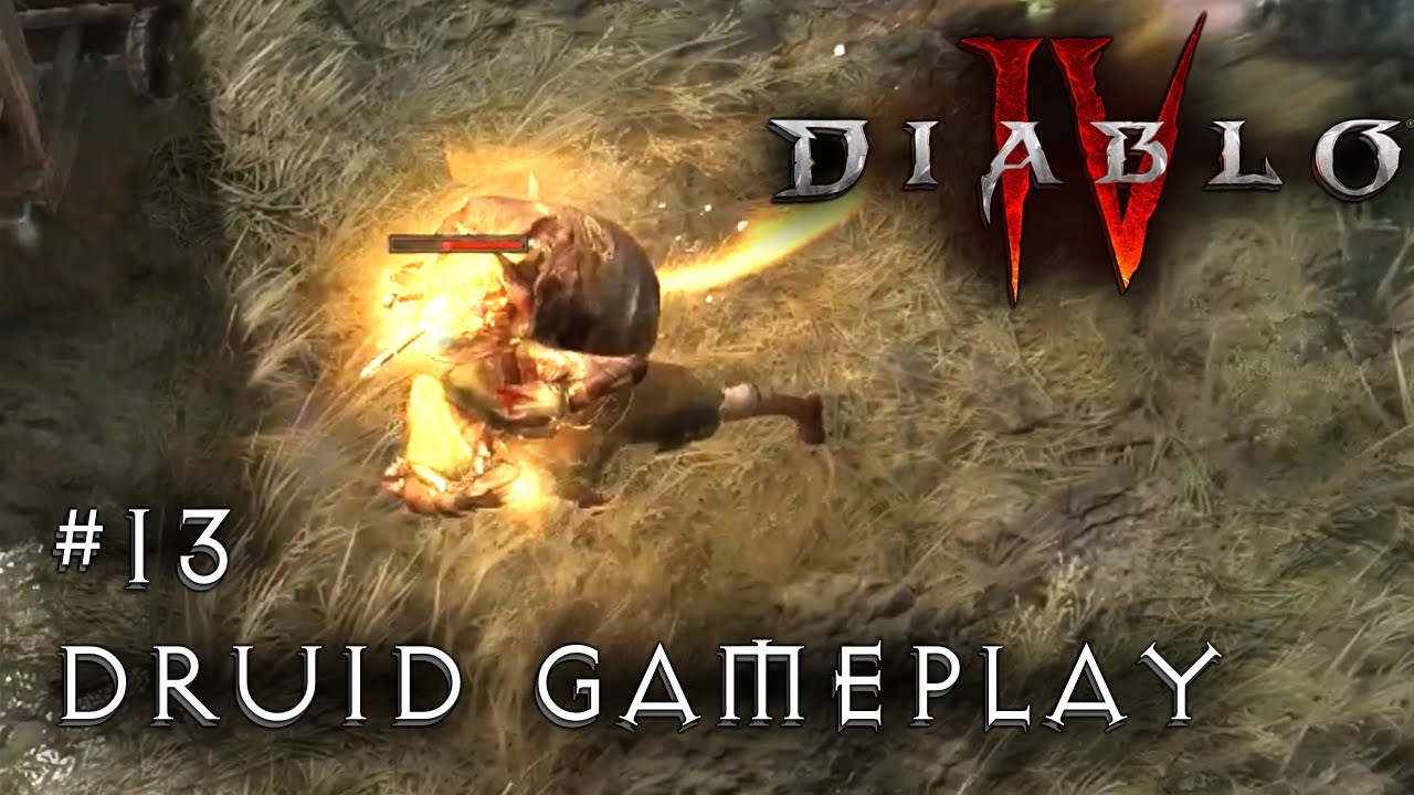 Druid Gameplay #13 | Diablo 4 Beta | English | 4k UHD - YouTube