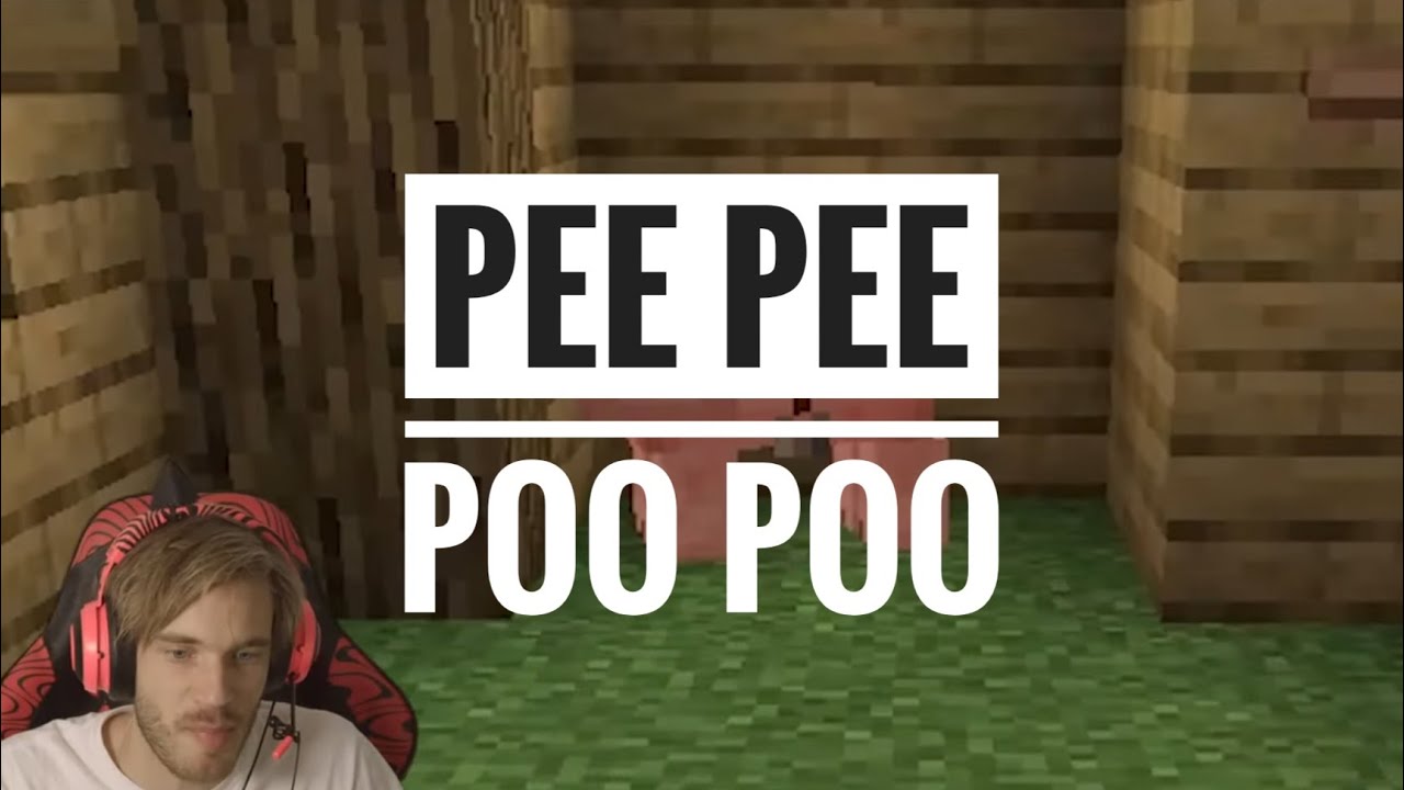 Pewdiepie and pee pee poo poo all moments - YouTube