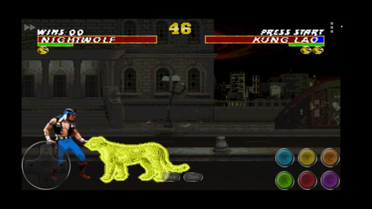 Ultimate Mortal Kombat & Nightwolf vs Kung Lao [Animality]😵‍💫🥸🥴🥶😨😰😭😱💀☠️ ...