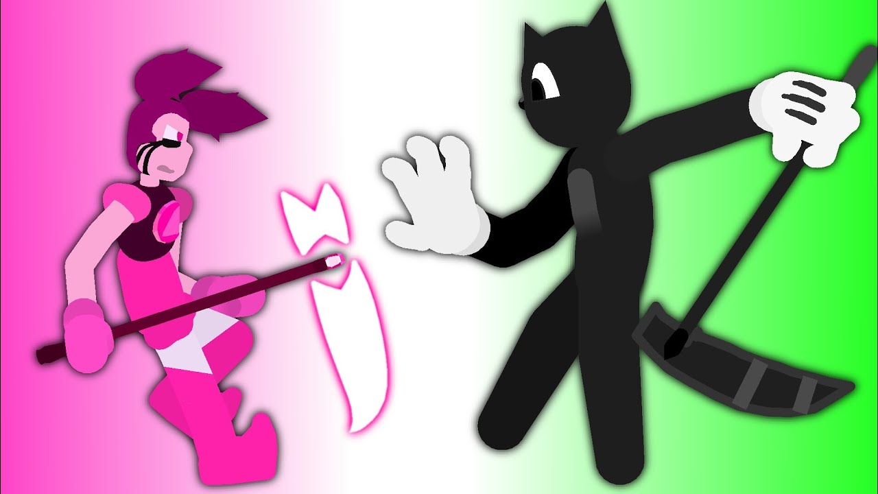 Spinel vs Cartoon cat part 4 ( project progress ) - YouTube