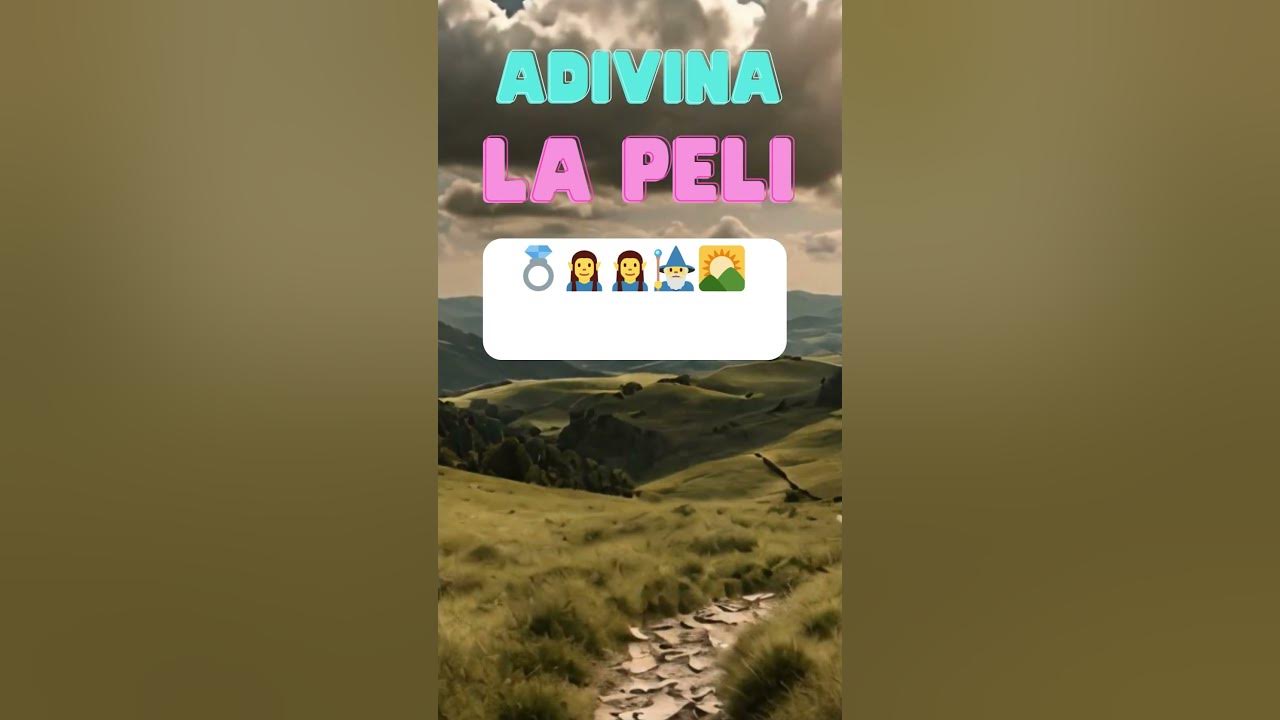 Adivina la peli #adivinalapelicula #guessthemovie - YouTube