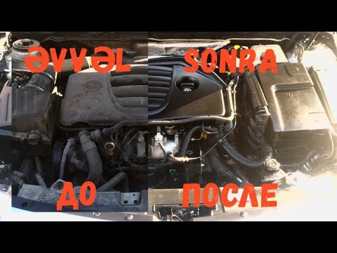 TƏHLÜKƏSİZ MÜHƏRRİK YUMA  -  MOYKASIZ NAPORSUZ, Безопасная мойка двигателя