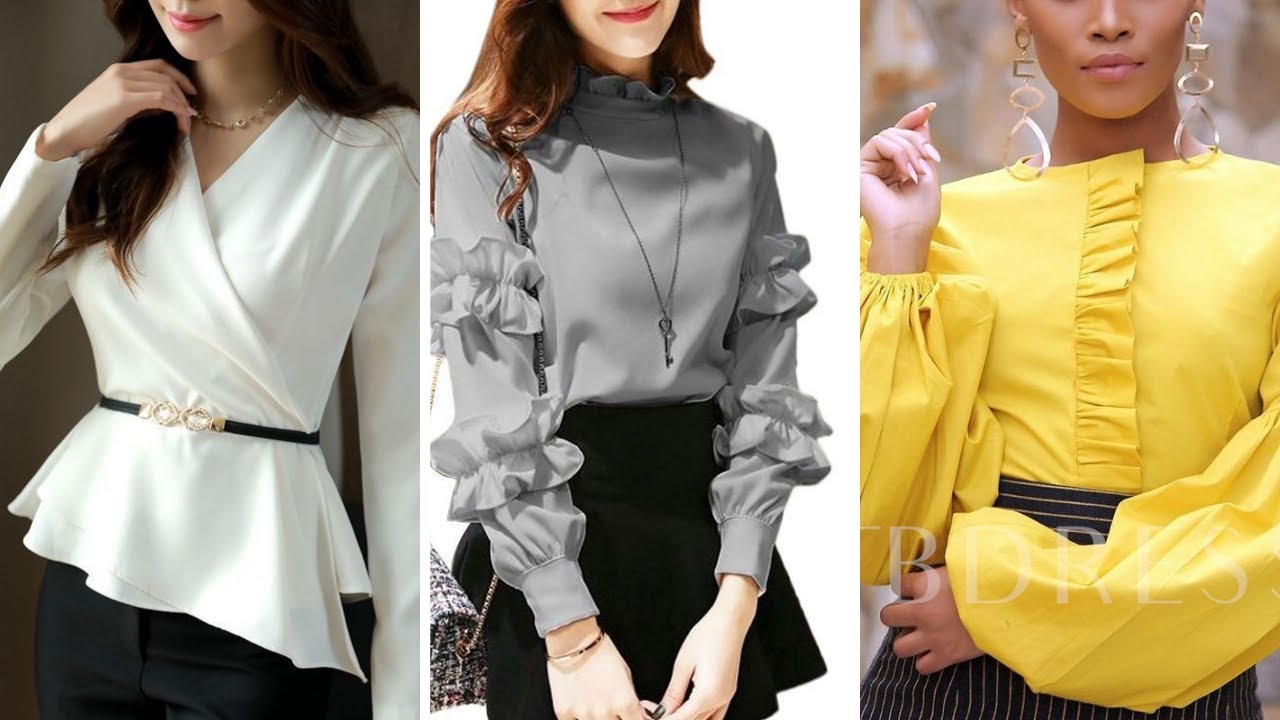 last different types of tops for girls top \design for girls - YouTube