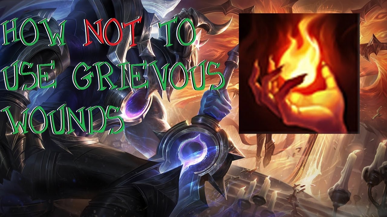 How NOT To Use Grievous Wounds - YouTube