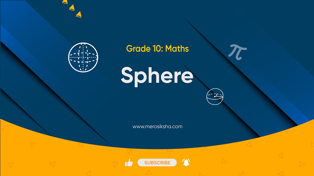 Sphere | Class 10 Math | MeroSiksha - YouTube