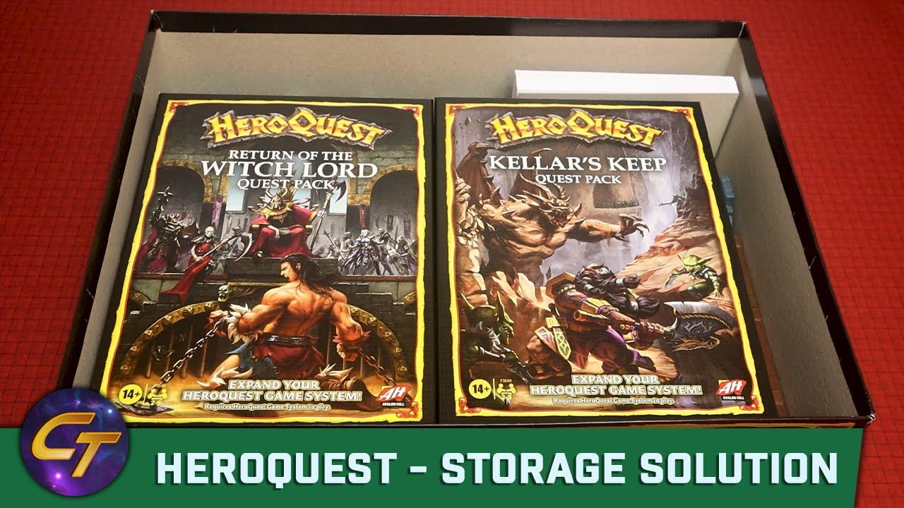 HeroQuest (2021) - Storage Solution // Cosmic Tavern - YouTube