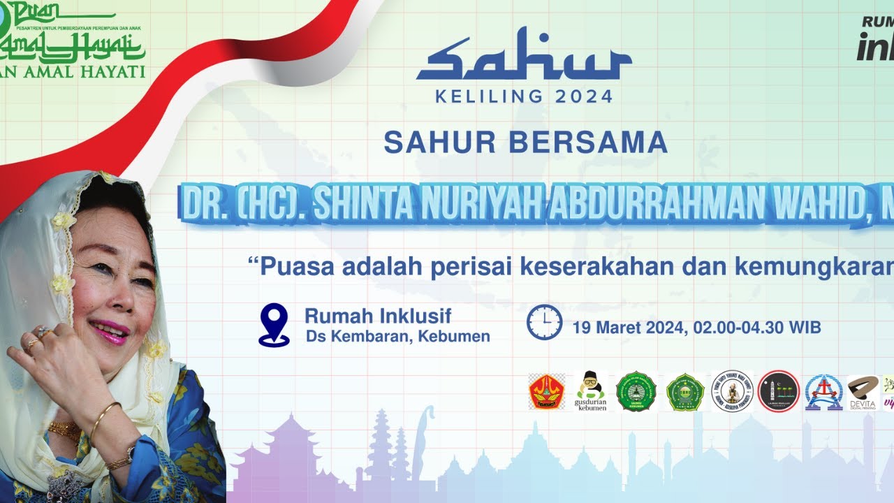 LIVE l SAHUR BARENG BU SHINTA GUS DUR KEBUMEN (2024) - YouTube
