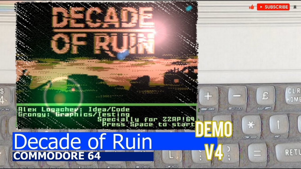 Commodore 64 -=Decade of Ruin=- demo v4 - YouTube