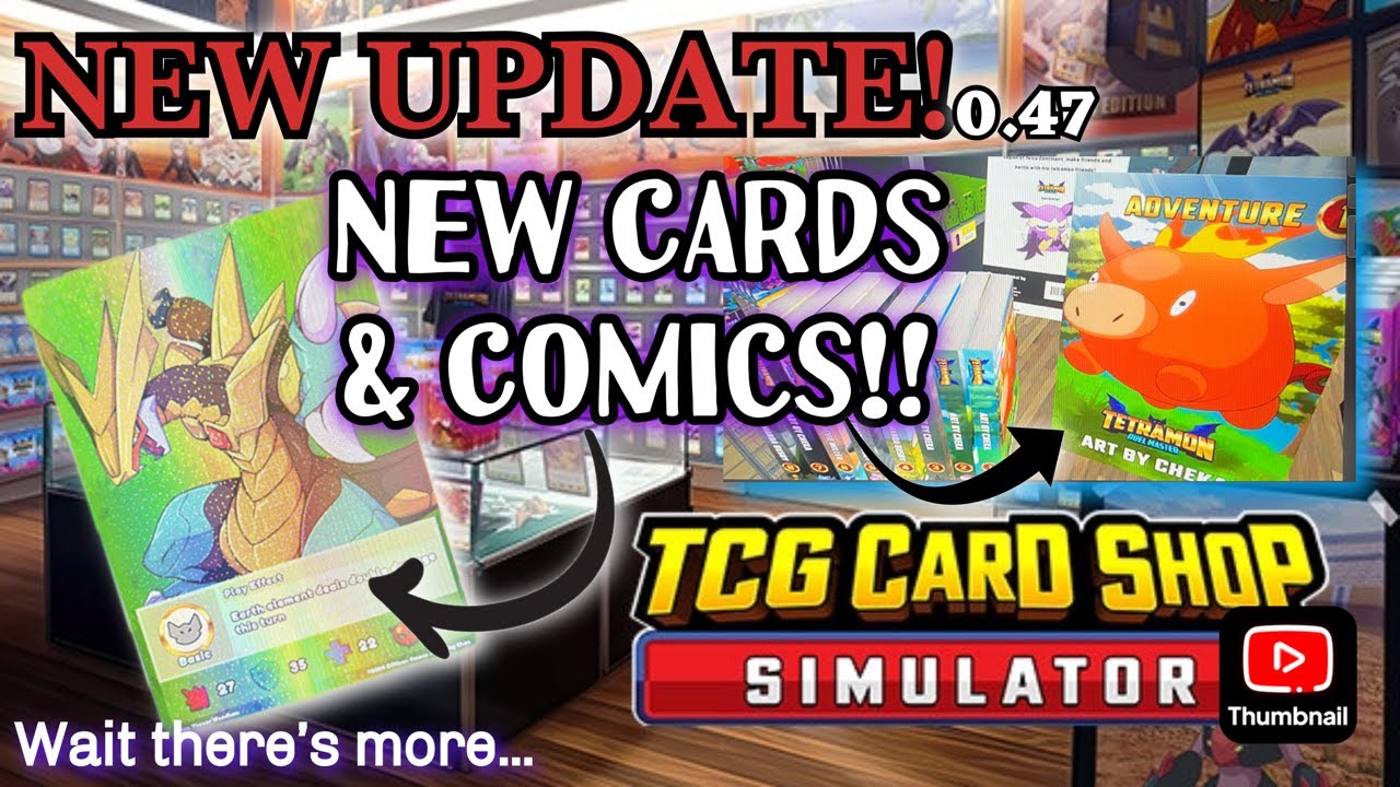 *NEW UPDATE* 0.47; COMIC BOOKS, NEW CARDS & WORKBENCH BUFF! TCG CARD ...