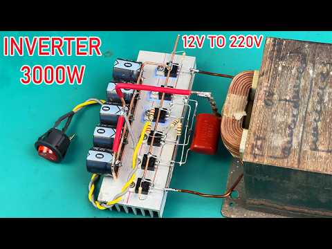 Inverter, IRF Z44, 12V TO 220V, 3000w@Creative_prodigy_101