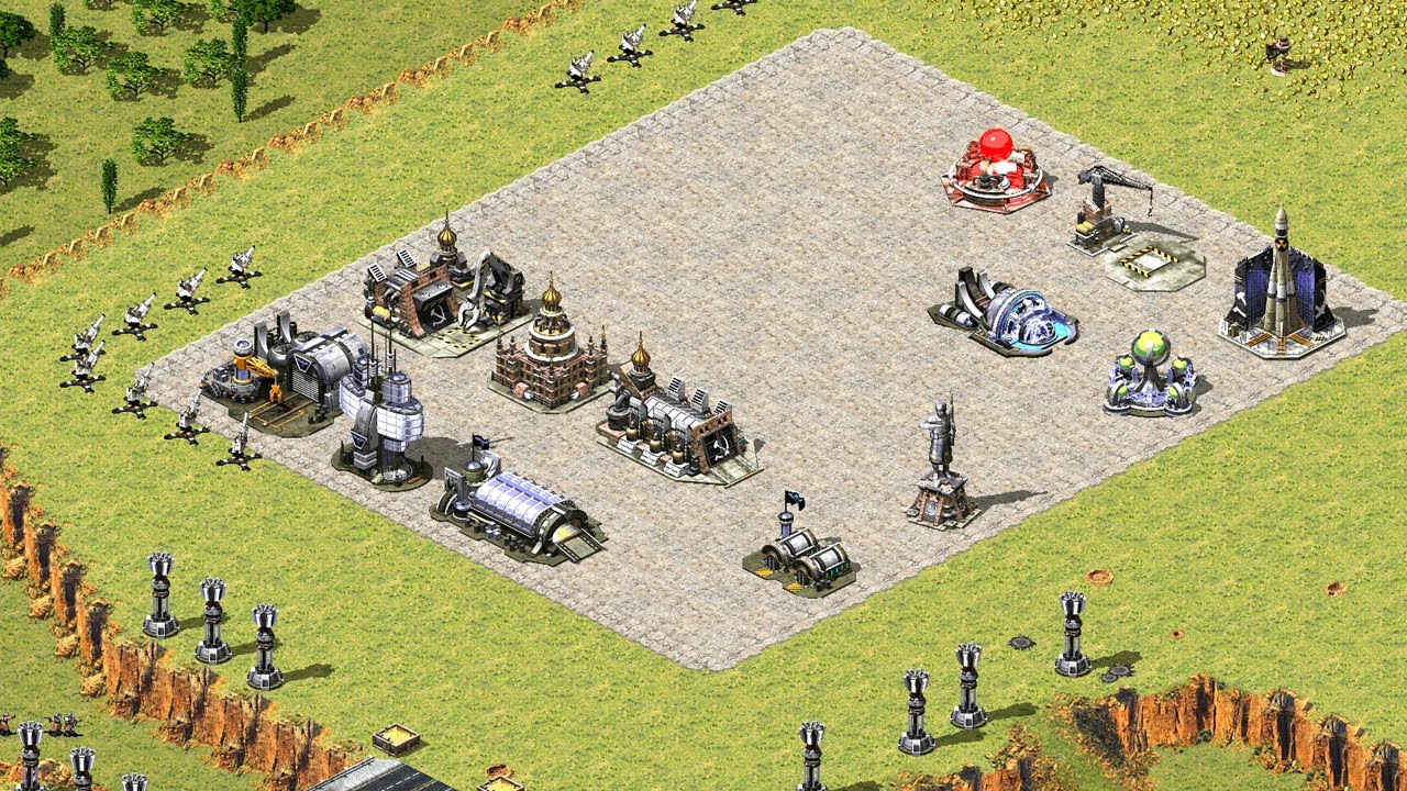 Red Alert 2 | Extra hard AI | 7 vs 1 | Hidden Agenda Map - YouTube