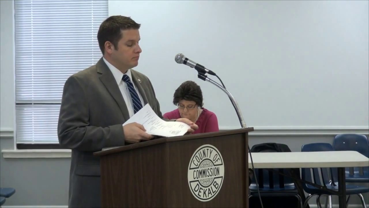 01-10-17 DeKalb County Commission - YouTube