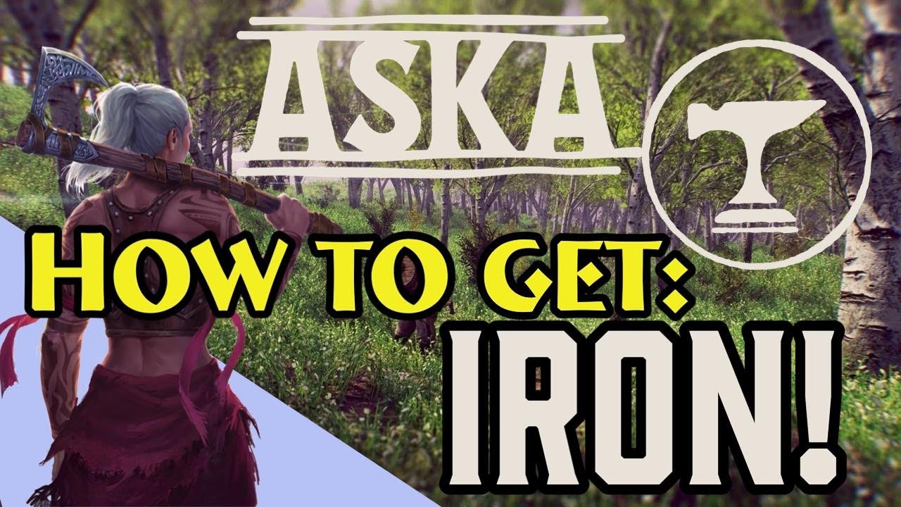 ASKA How to Build Cave Entrance - YouTube