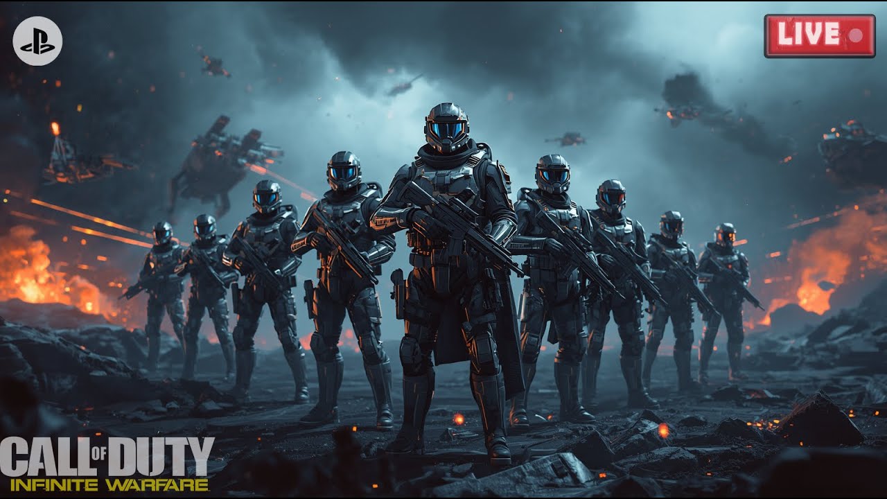 Call of Duty Infinite Warfare LIVE | Space War Gameplay 💥 #gaming #ps5 ...