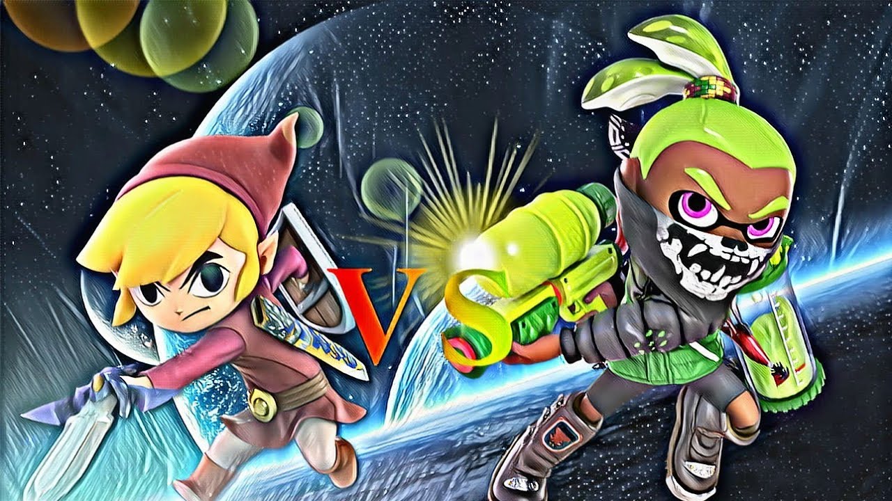 Toon link vs inkling (online) - YouTube